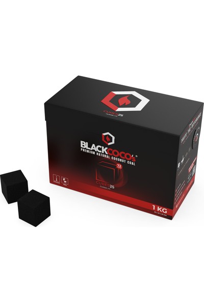 Blackcoco's Nargile Kömürü CUBES25 (Poşetli) Blackcoco's Nargile Kömürü CUBES25 (Poşetli)