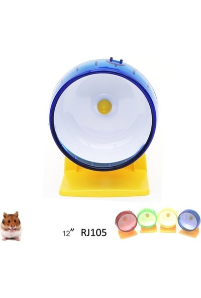 Carno Kafes Tellerine Monte Edilebilir Ayaklı Hamster Çarkı 12 cm