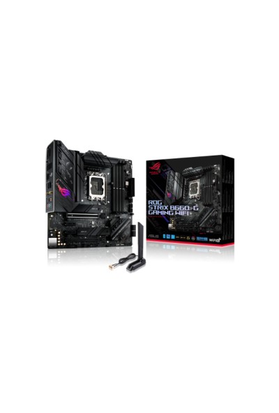 Asus Rog Strix B660-G Gaming Wifi B660 6000MHz DDR5 LGA1700 mATX Anakart Asus Rog Strix B660-G Gaming Wifi B660 6000MHz DDR5 LGA1700 mATX Anakart