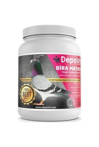 Depovit Bira Mayası Doğal Sarımsak Karışımı 850GR