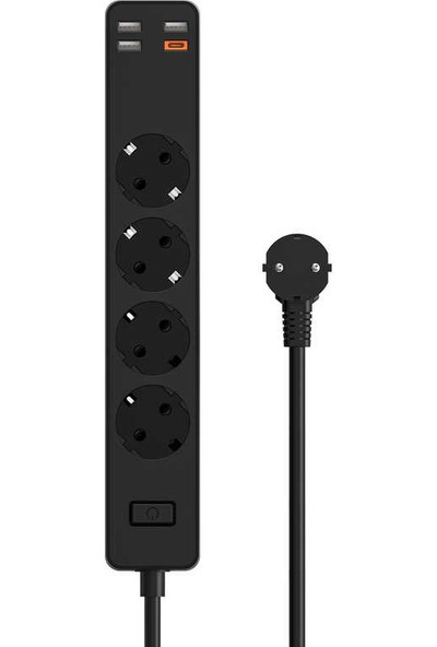 Edelfalke Ww PD20W U01EU Power Strip Çoklu Priz + USB + USB-C