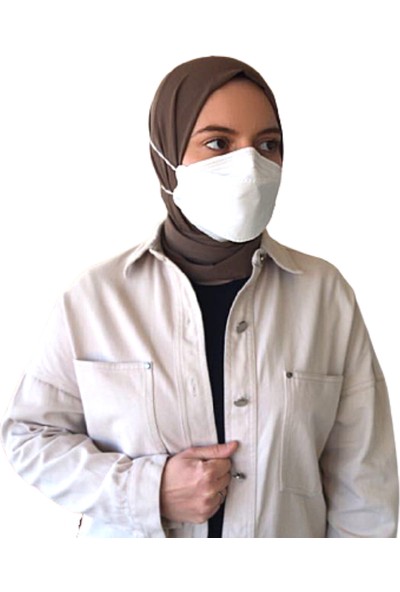 Kreteg KF94 Kore Tipi Modest Tesettüre Özel Maske Kreteg KF94 Kore Tipi Modest Tesettüre Özel Maske