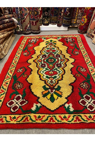 Rustik Ev El Dokuma Bulgaristan Tülü Halısı & 210x158 Rustik Ev El Dokuma Bulgaristan Tülü Halısı & 210x158