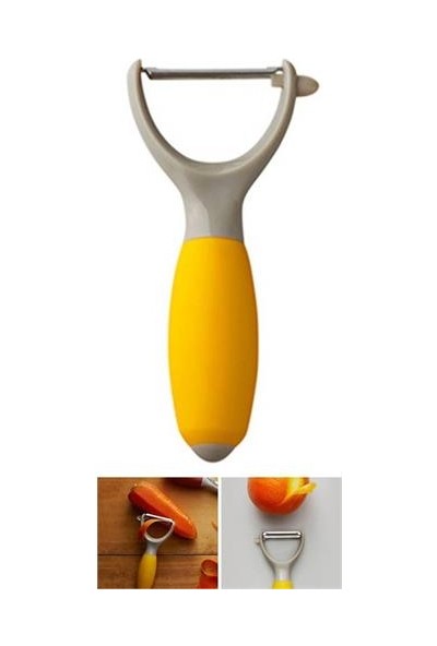 Homecare Mueller Silikon Ergonomik Saplı Meyve Sebze Soyacağı 715860