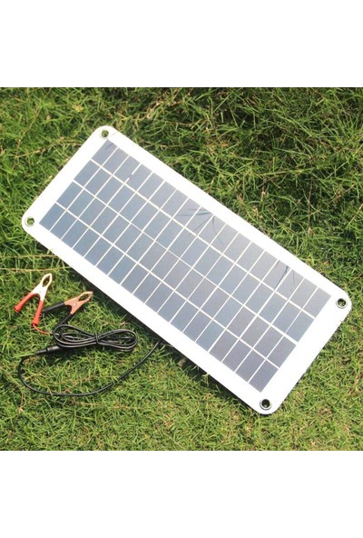 Xyanling 50W Güneş Enerjisi Yarı-Esnek Monokristalin Açık Konnektör 12 V 5 V Çift USB Girişli Güneş Paneli (Yurt Dışından)