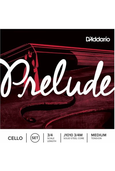 Daddarıo J1010 3/ 4 Cello Tel Seti Daddarıo J1010 3/ 4 Cello Tel Seti