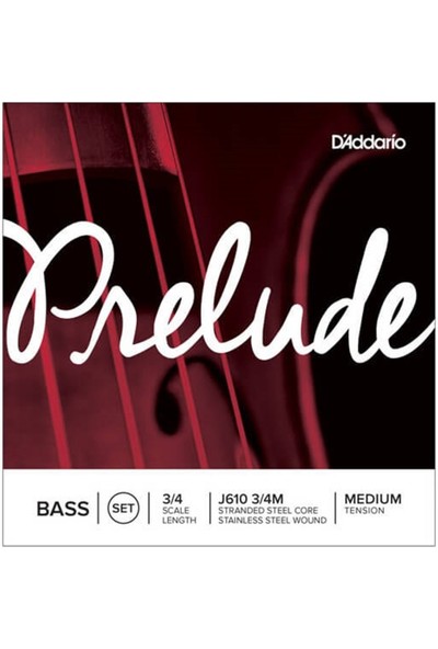 Daddarıo J610 Kontrabas Tel Seti