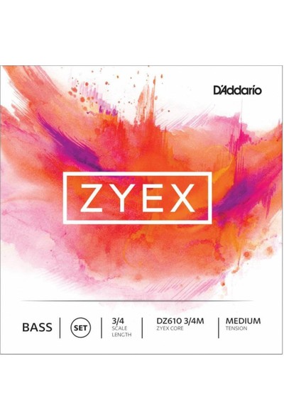 Daddarıo DZ610 3/4m Kontrabas Tel Seti