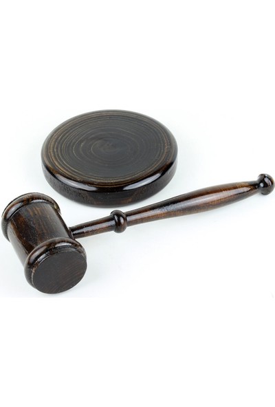 Ahşap Hakim Tokmağı Büyük Boy