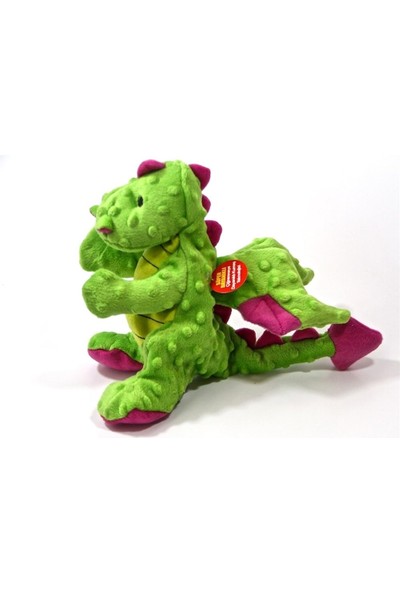 Vardem Isırmaya Dayanıklı, Sesli Yeşil Peluş Dinazor 40 cm