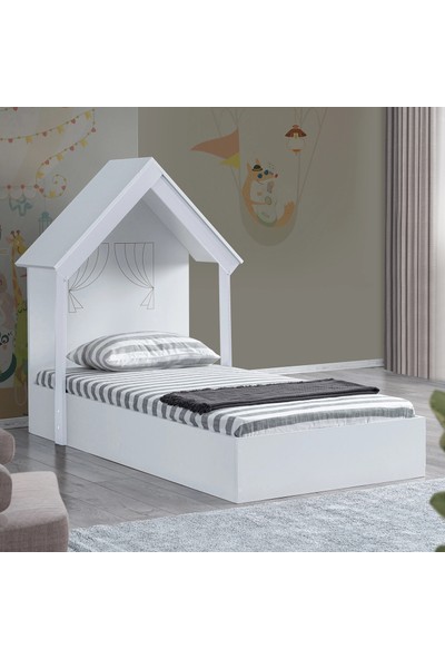 Setay Montessori, Mars Montessori Karyola - Beyaz