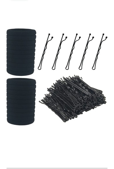 Alyeska 50 Siyah Lastik 50 Siyah Tel Toka Seti