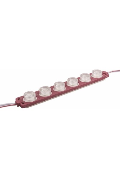 Hazar Led 12 Volt 3 Watt 6 Mercekli Kırmızı Modül Hazar Led 12 Volt 3 Watt 6 Mercekli Kırmızı Modül