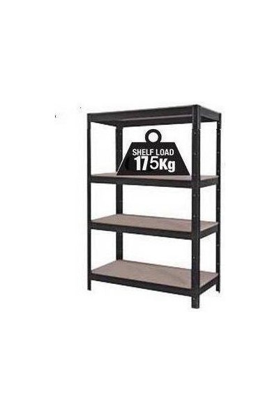 Hdg 4 Katlı Çelik Metal Raf Sistemli 4 Raflı Arşiv Evrak Rafı