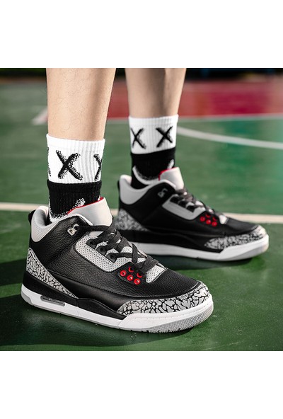 Moyan Siyah - Kırmızı Basketbol Ayakkabısı (Yurt Dışından) Moyan Siyah - Kırmızı Basketbol Ayakkabısı (Yurt Dışından)