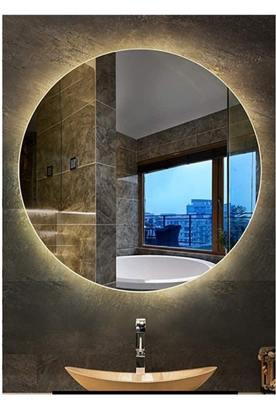 Global Led Mirror 60 cm Yuvarlak Ledli Ayna Banyo Aynası Dekoratif Ayna Boy Ayna Salon Duvar Ayna Global Led Mirror 60 cm Yuvarlak Ledli Ayna Banyo Aynası Dekoratif Ayna Boy Ayna Salon Duvar Ayna