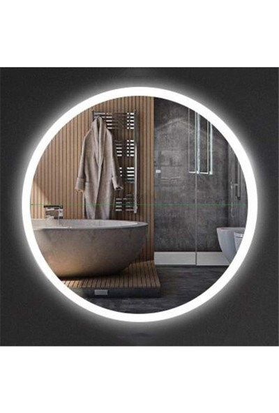 Global Led Mirror 90 cm Kumlamalı Yuvarlak Ledli Ayna Banyo Aynası Dekoratif Ayna Boy Ayna Salon Duvar Ayna Global Led Mirror 90 cm Kumlamalı Yuvarlak Ledli Ayna Banyo Aynası Dekoratif Ayna Boy Ayna Salon Duvar Ayna