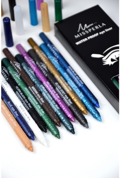 Missperla Renkli Göz Kalemi 12 Li