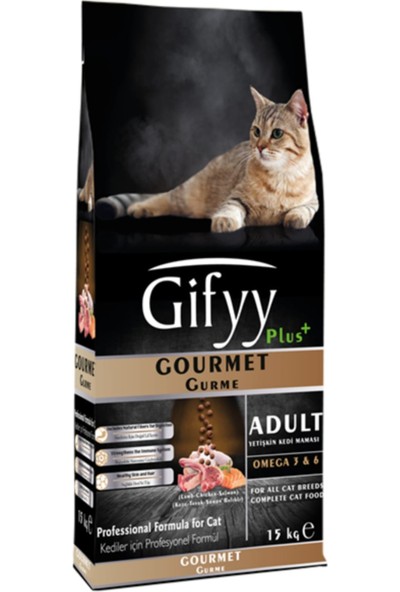 Gifyy Gurme Kedi Maması 15 Kg
