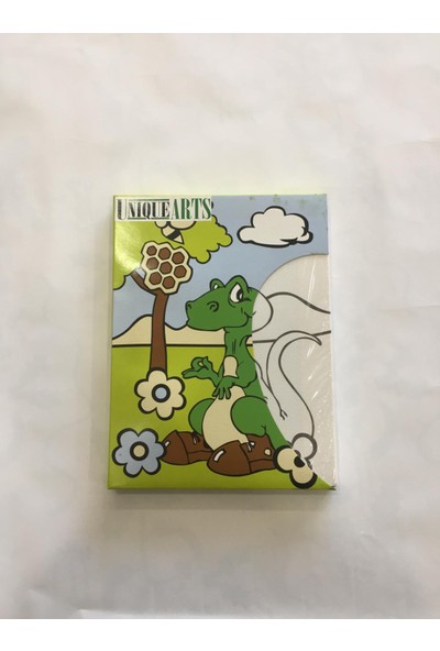 Doğkar Dinazor Tuval Boyama Seti