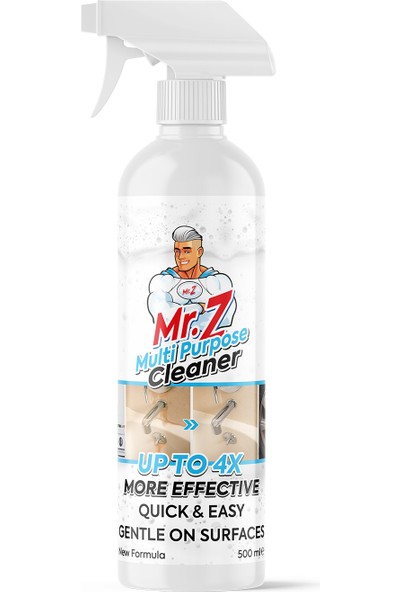 Multipurpose Mr.z Aktif Köpüklü Sprey Temizleyici 500 ml