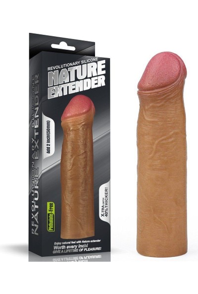 Astarte Lovetoy Nature Extender Flexible 5 cm Uzatmalı Melez Realistik Penis Kılıfı LV4213 Astarte Lovetoy Nature Extender Flexible 5 cm Uzatmalı Melez Realistik Penis Kılıfı LV4213