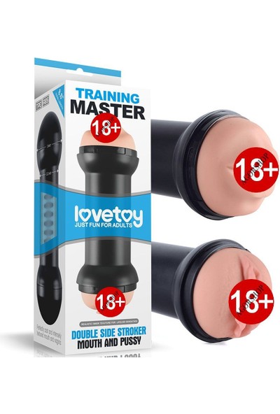 Astarte Lovetoy Training Master Oral ve Vajinal Lüks Masturbator LV250002