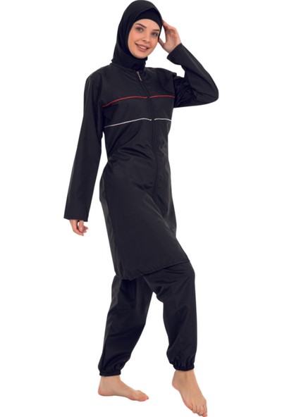 Kadın Haşama Paraşüt Bol Paça Tam Kapalı Tesettür Mayo HAŞEMA1520-1 Kadın Haşama Paraşüt Bol Paça Tam Kapalı Tesettür Mayo HAŞEMA1520-1