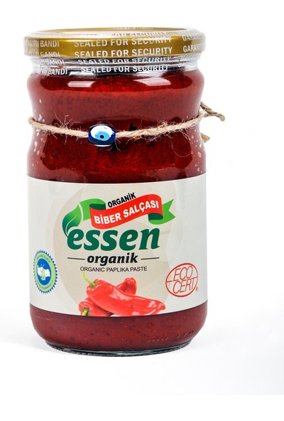 Essen Organik Organik Biber Salçası 660 cc (610 Gr)