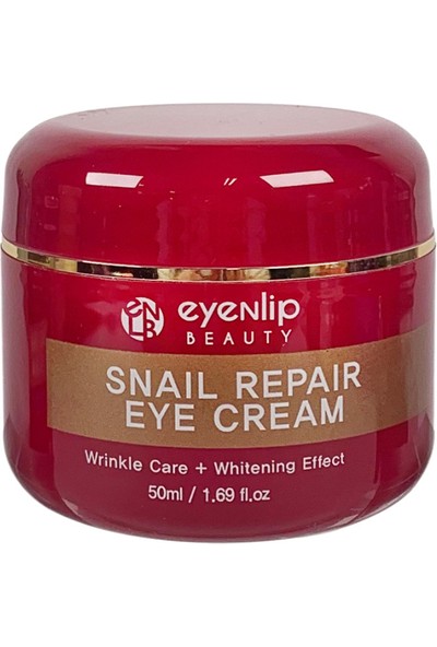 Eyenlip Beauty Salyangoz Özlü Kırışıklık Karşıtı Sıkılaştırıcı Göz Kremi 50 ml Eyenlip Beauty Salyangoz Özlü Kırışıklık Karşıtı Sıkılaştırıcı Göz Kremi 50 ml