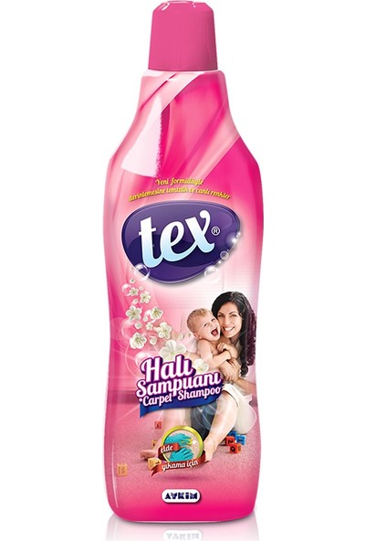 Tex Halı Şampuanı Elde Yıkama 1000 ml Tex Halı Şampuanı Elde Yıkama 1000 ml