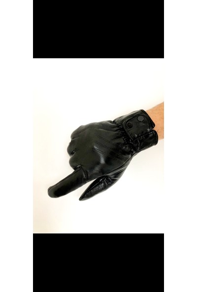 AKASYA Motosiklet ve Günlük Eldiven Suni Deri Eldiven