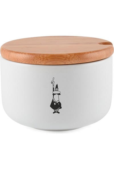 Bialetti Bamboo Porselen Şekerlik