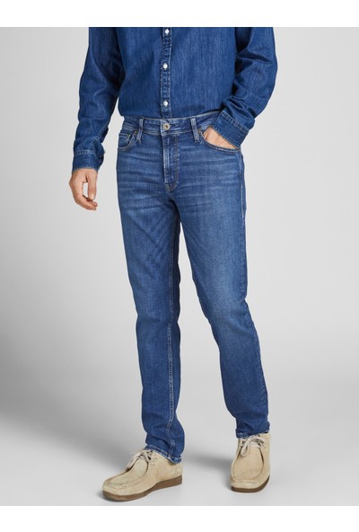 Jack & Jones Erkek Rahat Kesim Kot Pantolon 12202103