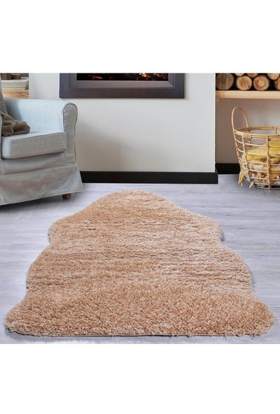 Kuga Halı Kuga Bej Koyun Postu Dokuma Post Halı Kuga Halı Kuga Bej Koyun Postu Dokuma Post Halı