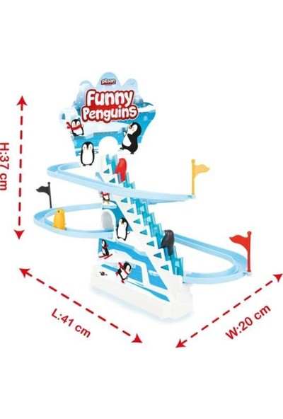 Pilsan Funny Penguıns Yürüyen Merdiven Çıkabilen Eğitici Penguen Eğlenceli Penguenler Oyunu Pilsan Oyuncak Pilsan Funny Penguıns Yürüyen Merdiven Çıkabilen Eğitici Penguen Eğlenceli Penguenler Oyunu Pilsan Oyuncak