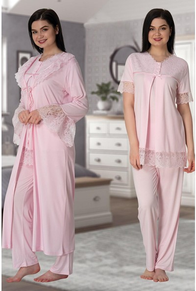 Effort 5044 Lohusa Pijama Sabahlık Takım