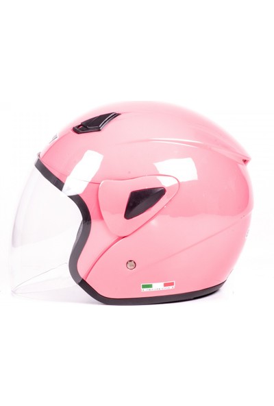 Sway Yazlık Yarım Kask SW700 Pembe [medıum Beden]