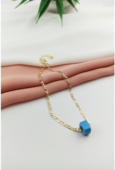 X-lady Accessories Nostalji Mavi Boncuk Halhal