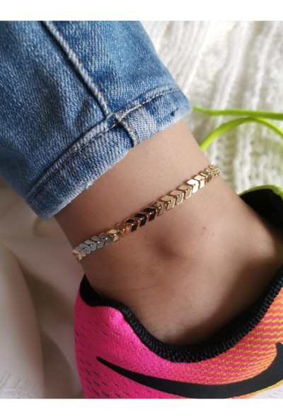 X-lady Accessories Yaprak Roma Model Halhal X-lady Accessories Yaprak Roma Model Halhal
