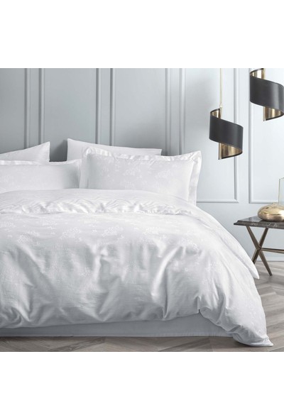 Yataş Bedding Diana Saten Nevresim Takımı (Çift Kişilik) - Beyaz