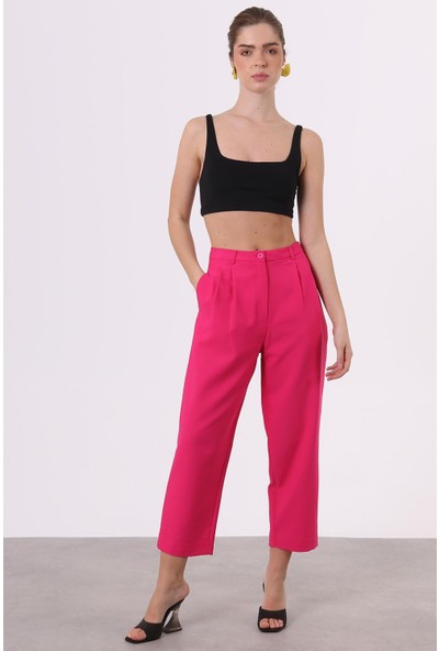 Clew Pileli Yüksel Bel Pantolon 22Y0702T2