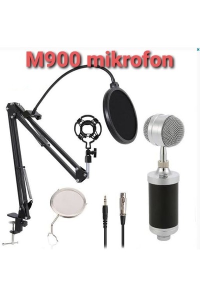 Music Dj M-900 Mikrofon - Stand - Ön Panel