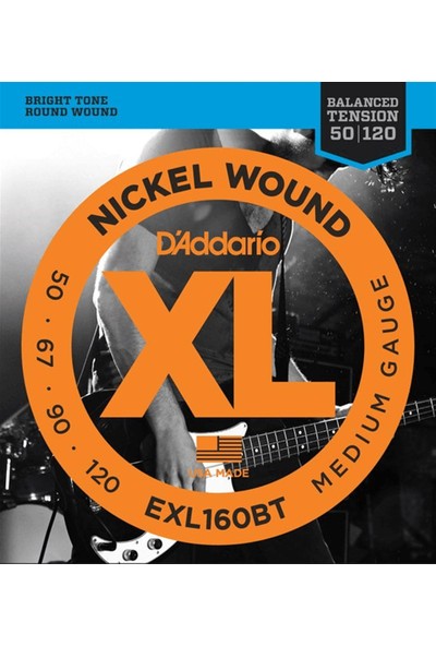 Daddarıo EXL160BT Bas Gitar Teli