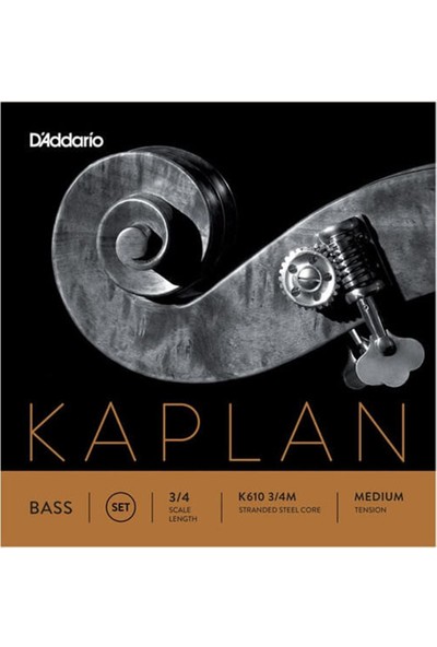 Daddarıo K610 3/4m Kontrabas Tel Seti