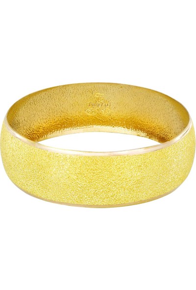 T51 Tuğrul Altın 21 Gr(Gram) 20 mm 22 Ayar Işçiliksiz Bilezik TCNC021-1