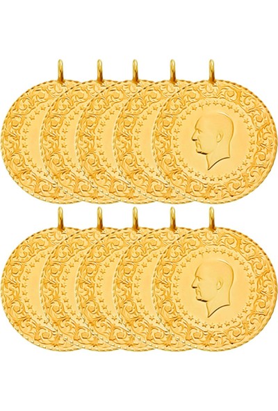 T51 Tuğrul Altın 10 Eski Tarihli Tam Altın T51 Tuğrul Altın 10 Eski Tarihli Tam Altın