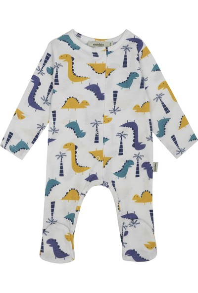 Antebies Dinozor Desen Patikli Tulum