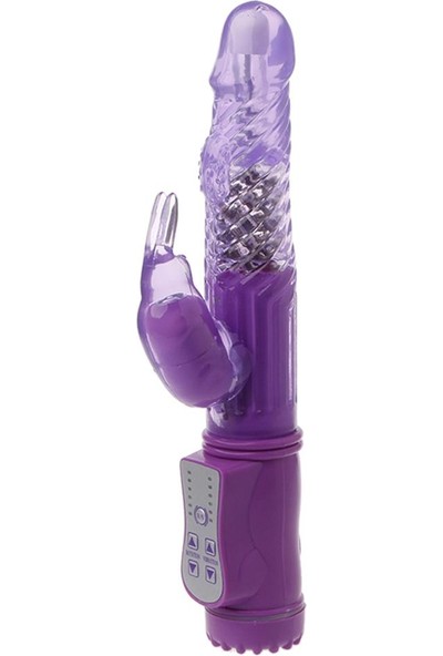 YIQI Çift Motor Yapay Penis Tavşan Vibratör 12 Hızları Titreşim Döndürme Oyuncak (Yurt Dışından)