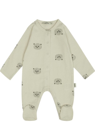 Antebies Ayı Desen Süprem Patikli Tulum